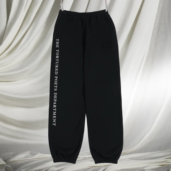 Taylor Swift | Pants & Jumpsuits | New Taylor Swift Official Ttpd Black ...